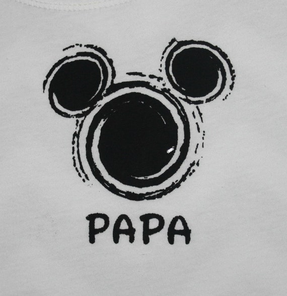Items similar to PAPA Mickey Mouse Shirt Disney Family Vacation Shirts ...