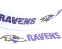 Popular items for ravens ribbon on Etsy