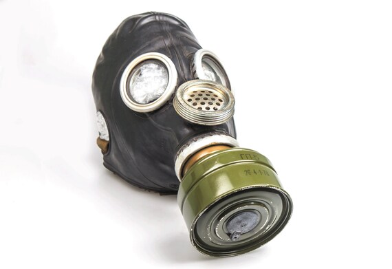Soviet gas mask PMG 2 GP-5M USSR era 1987 Soviet by TimeMasks