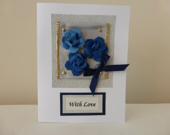 Popular items for blue bouquet on Etsy