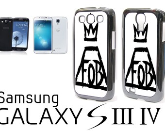 Fall Out Boy fob6 Black Plastic Protective Case Cover for Samsung ...