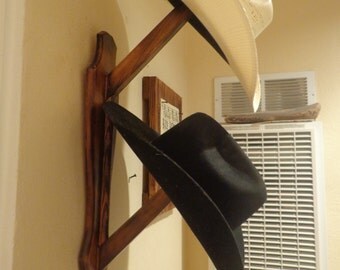 Popular items for cowboy hat rack on Etsy