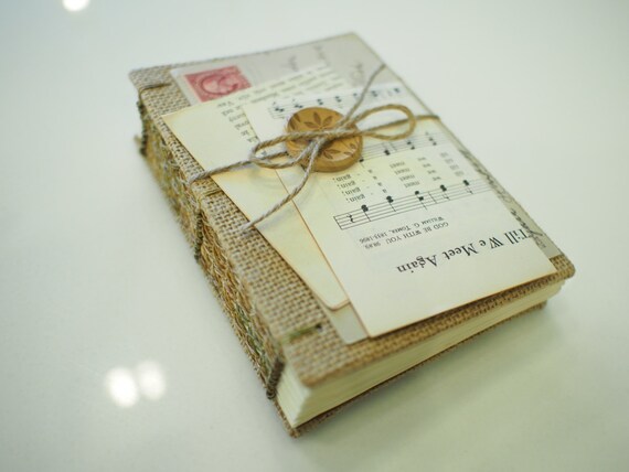 Natural Hemp Journal Handmade Journal Travel journal