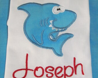 Jaws embroidery | Etsy