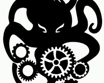 Popular items for steampunk decal on Etsy