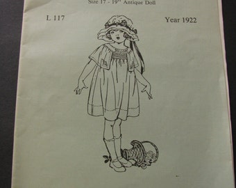 Popular items for antique doll pattern on Etsy