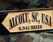 Popular items for distance sign on Etsy