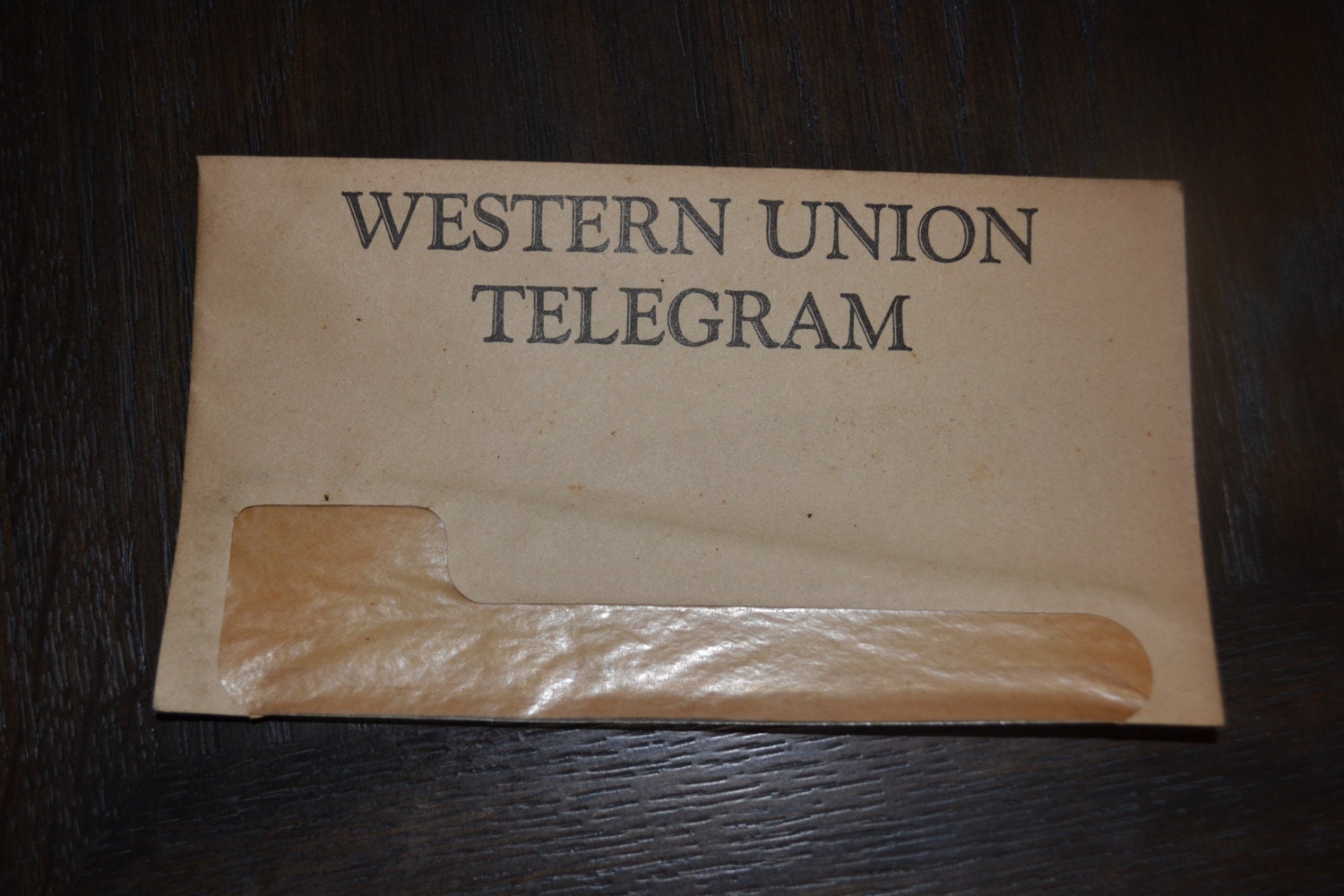Vintage 1930s Western Union Telegram by VintagePalmyraDepot