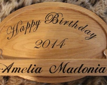 Popular items for birthday plaque on Etsy