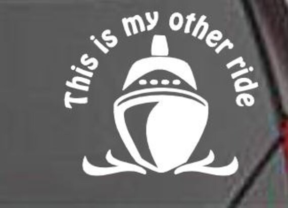 This is my other Ride Cruise Sip Decal: Car Decal Cruise