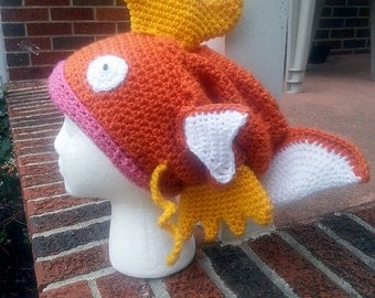 Popular items for crochet magikarp on Etsy