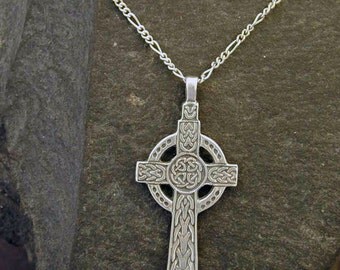 Cross chain necklace | Etsy