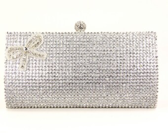 Popular items for rhinestone clutch on Etsy