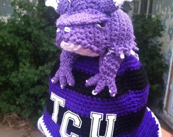TCU (Texas Christian University) Horned Toad Spirit Hat