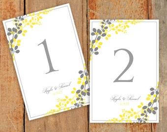 Table Card Frame Insert Template Download by KarmaKWeddings