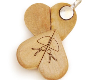 Popular items for wood locket on Etsy