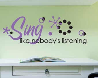 Singer decal | Etsy