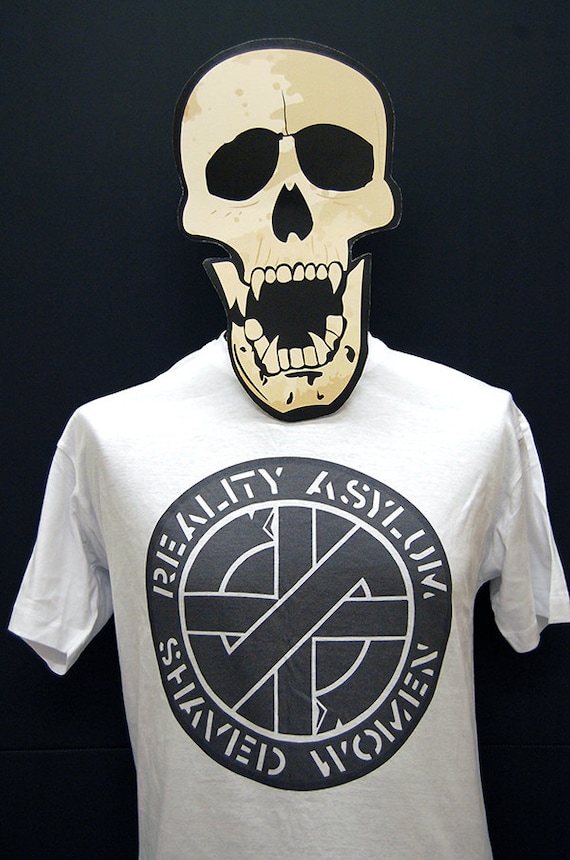Crass Reality Asylum T Shirt
