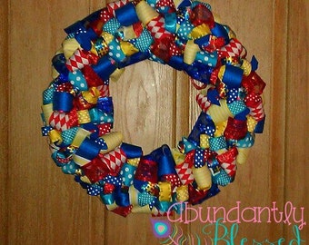 Autism wreath | Etsy