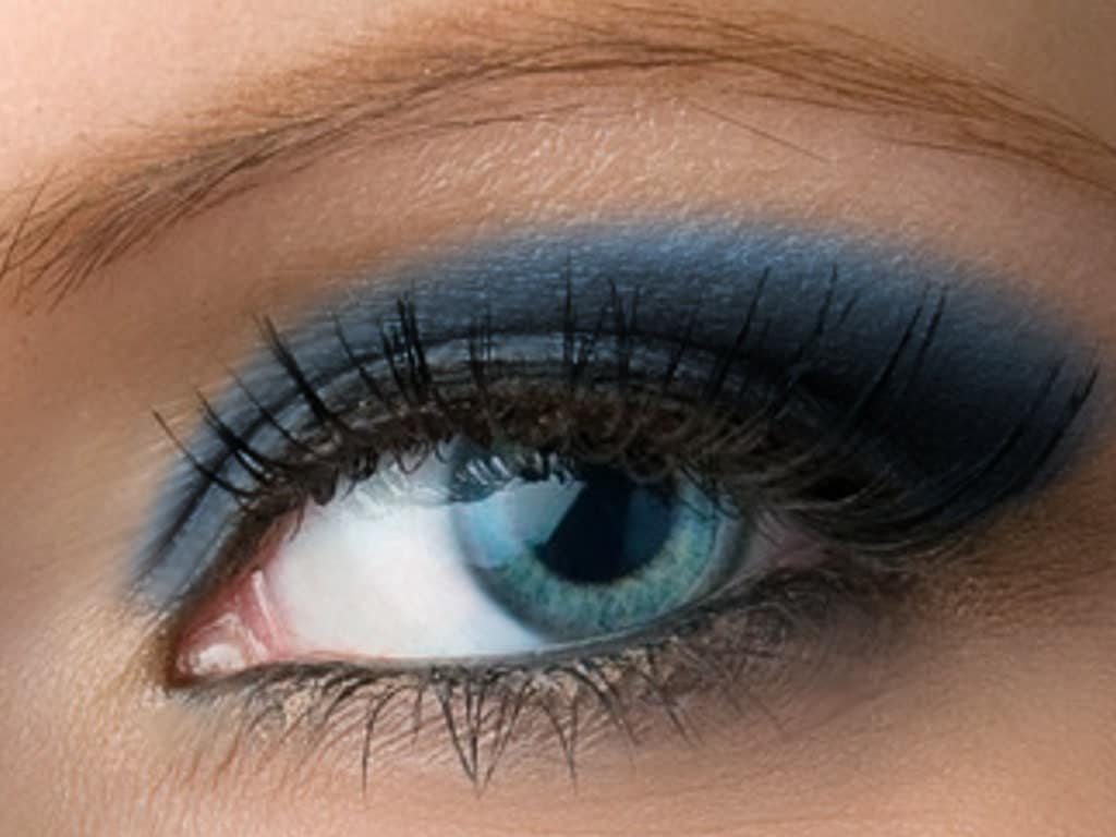 Matte Dark Blue Eyeshadow Nightshade Deep Navy