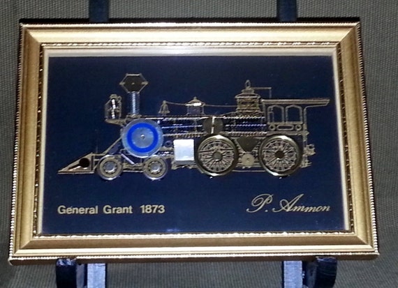 Watch Part Art by P. Ammon Vintage 1970's GENERAL GRANT