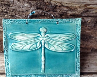 Dragonfly tile | Etsy