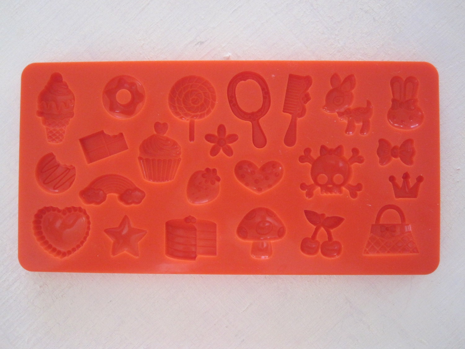 Decoden Sweets Mod Podge mold 7 designs resin polymer