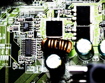 Circuit board art | Etsy