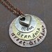 Mom Grandma Great-Grandma Necklace with Heart Mothers Day Hand