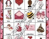 Items similar to VALENTINE BINGO CLASSROOM Printable Activity ...