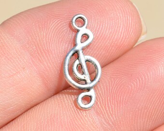Music charm bracelet | Etsy