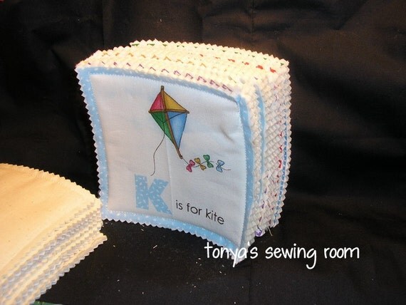 Fabric ABC Flash Cards