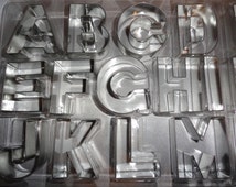 Popular items for abc cookie cutter on Etsy