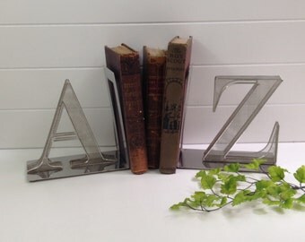 Popular items for letter bookends on Etsy