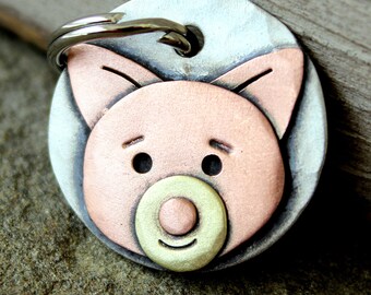 Boxer Dog Tag Large Dog ID Tag Personalized Boxer by DoggoneTags