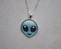 Unique alien emoji related items | Etsy