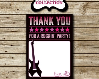 Popular items for rock star thank you on Etsy