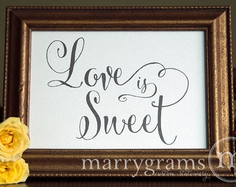 Dessert bar signs | Etsy