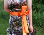 CAMO sash BEADED pearls and rhinestones add to your WEDDING