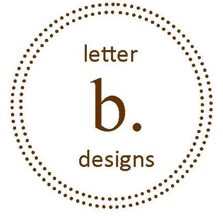 letter b. designs by letterbdesigns on Etsy