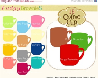 Popular items for cup clip art on Etsy