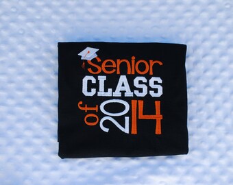 Senior Class of 2014 Shirt - Cap and Tassel Shirt - Graduation Shirt ...