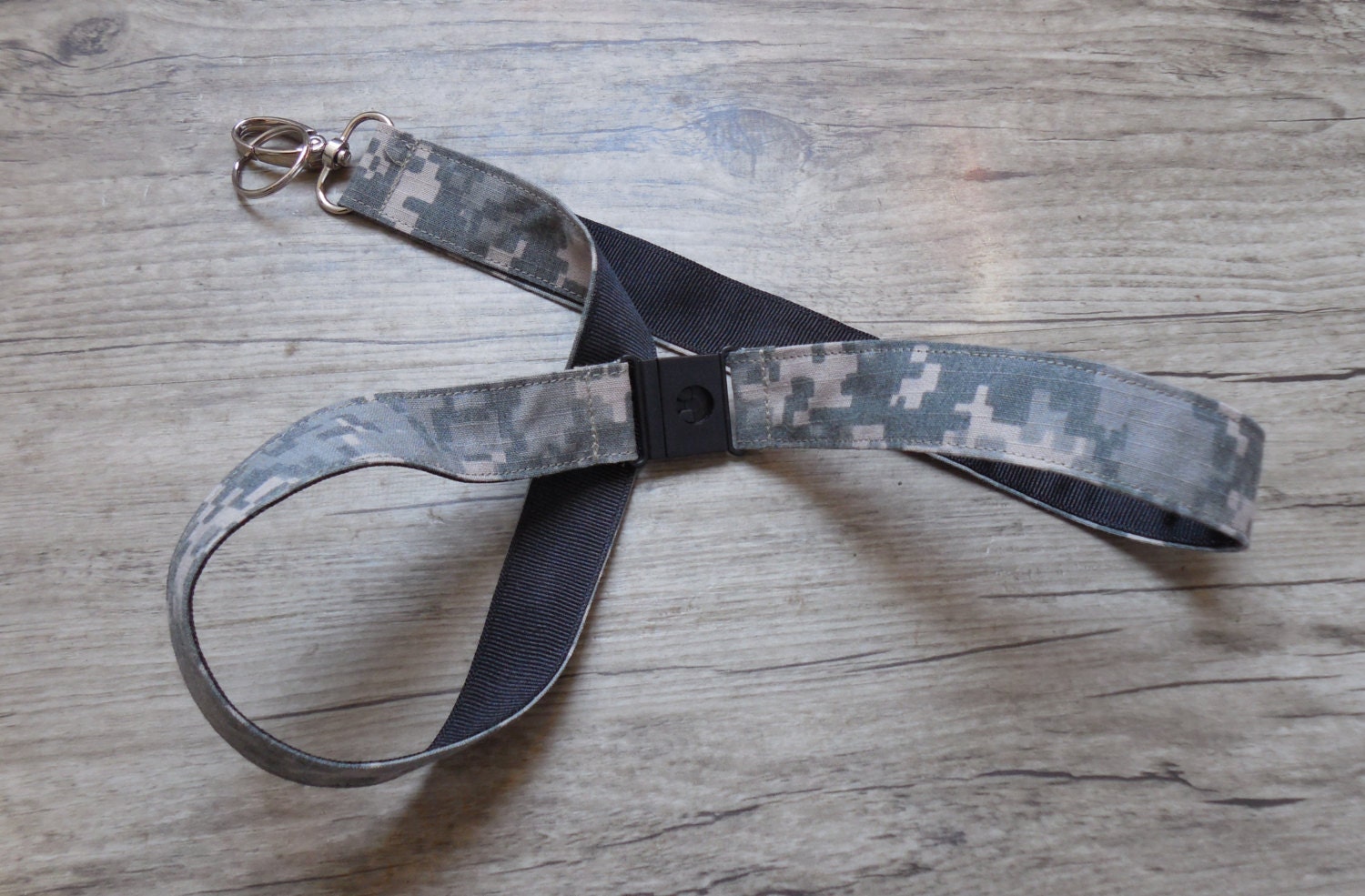 Army ACU Fabric Safety Breakaway Lanyard Military Lanyard