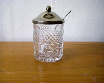 Popular items for glass condiment jar on Etsy