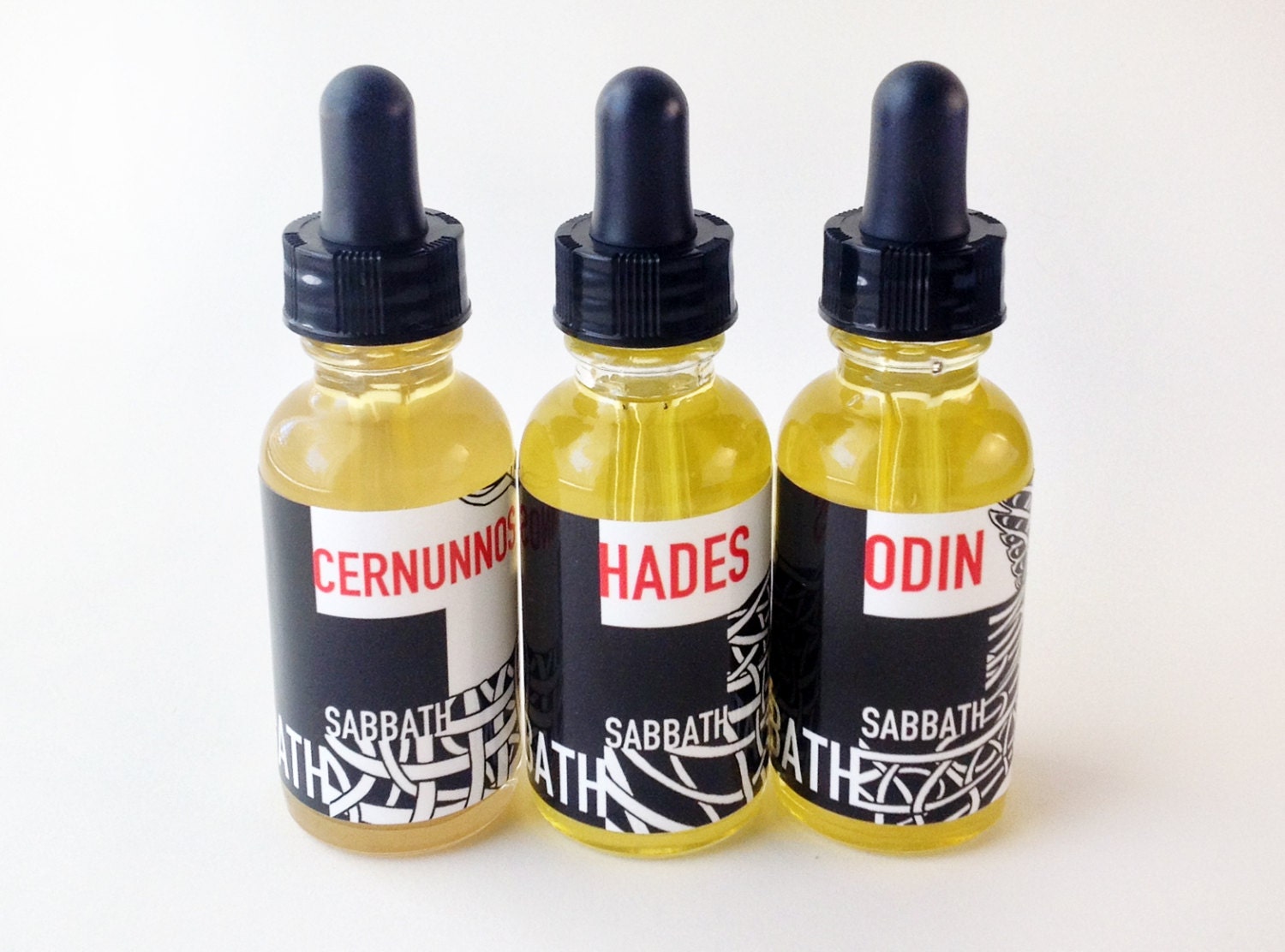 HADES Lime and Pomegranate Beard Oil & Conditioner by BathSabbath