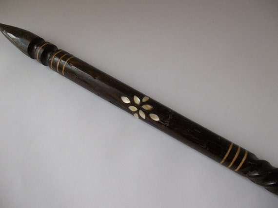 ANGLO-INDIAN Raj Swagger Stick or Baton/ British Colonial/