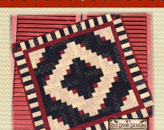 Pine Ridge Quilt pdf pattern by myreddoordesigns on Etsy