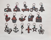 Popular items for bicycle keychain on Etsy