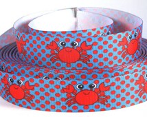 Popular items for crab ribbon on Etsy