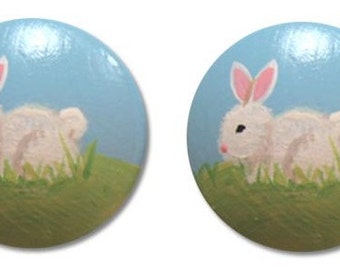 Rabbit knobs | Etsy